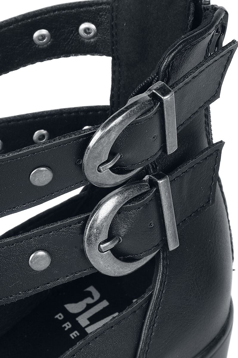 High Heels med Stropper og Studs | Black Premium by EMP Høyhælete sko | EMP
