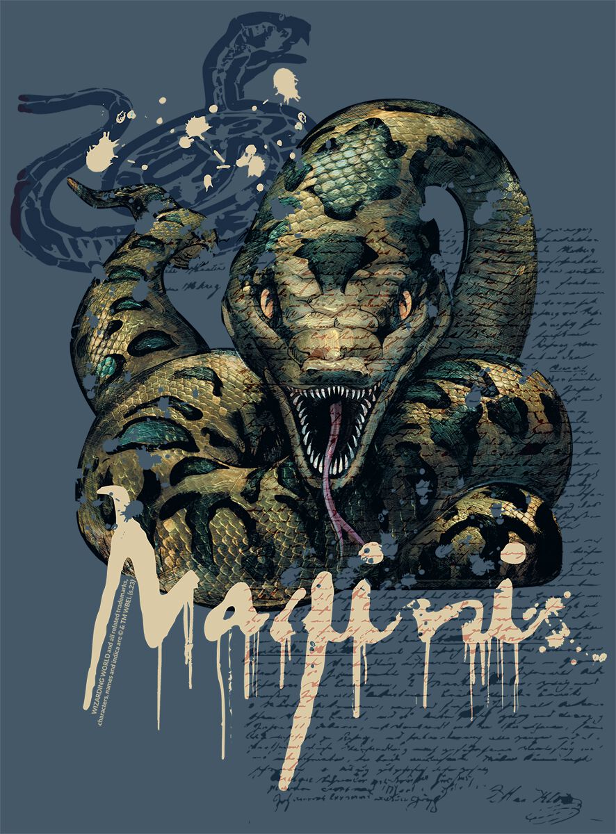 how to draw nagini from harry potter