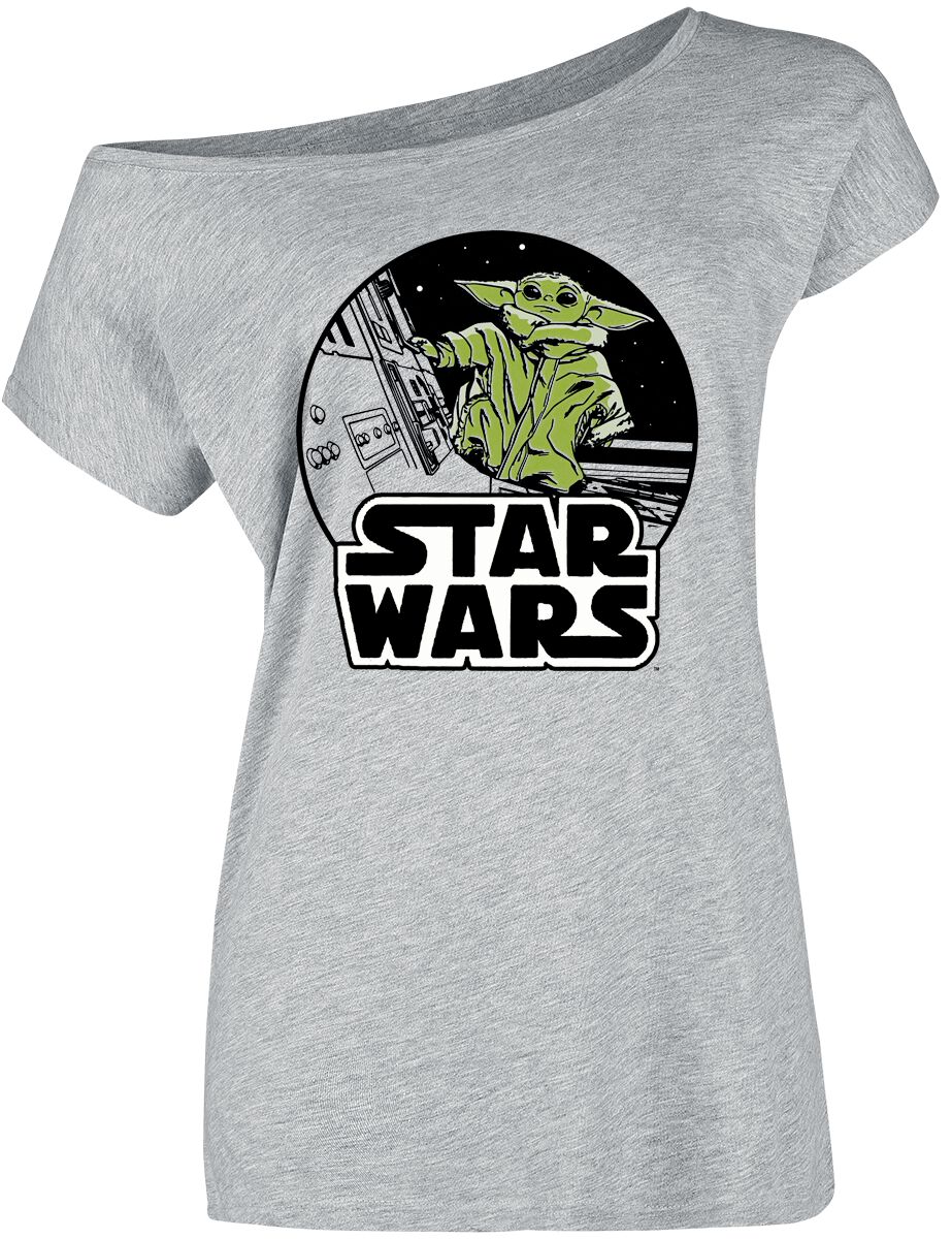 The Mandalorian - Grogu Spacewalk | Star Wars T-skjorte | EMP